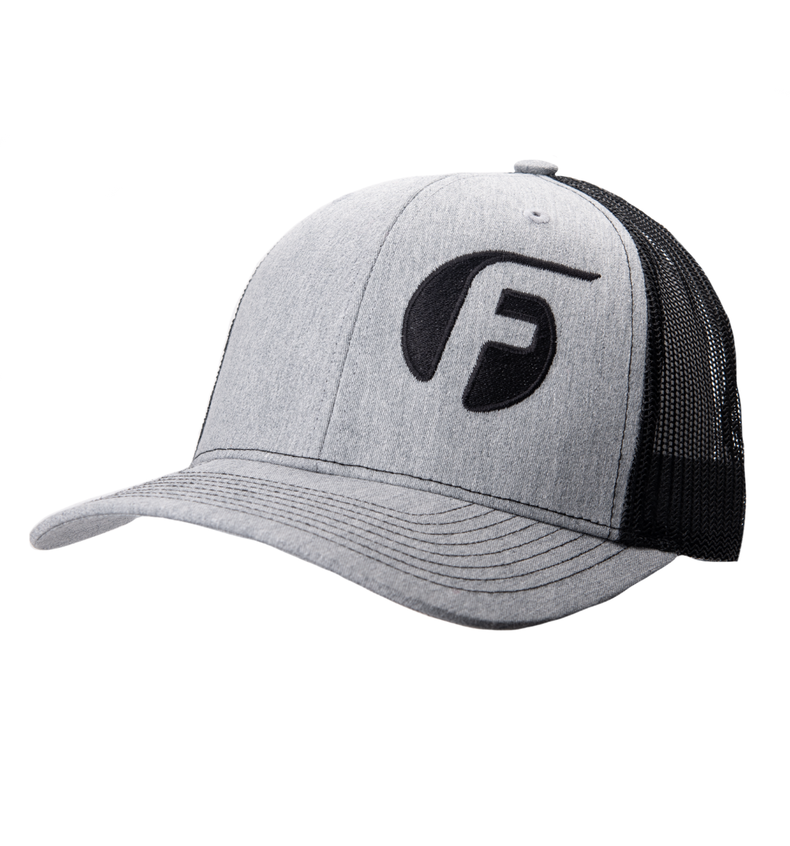 Fleece Gray Logo Snap Back Hat: Promotional Headwear