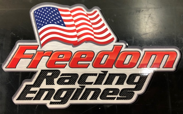 Fleece Freedom Racing Engines Decal (6.5" x 4")