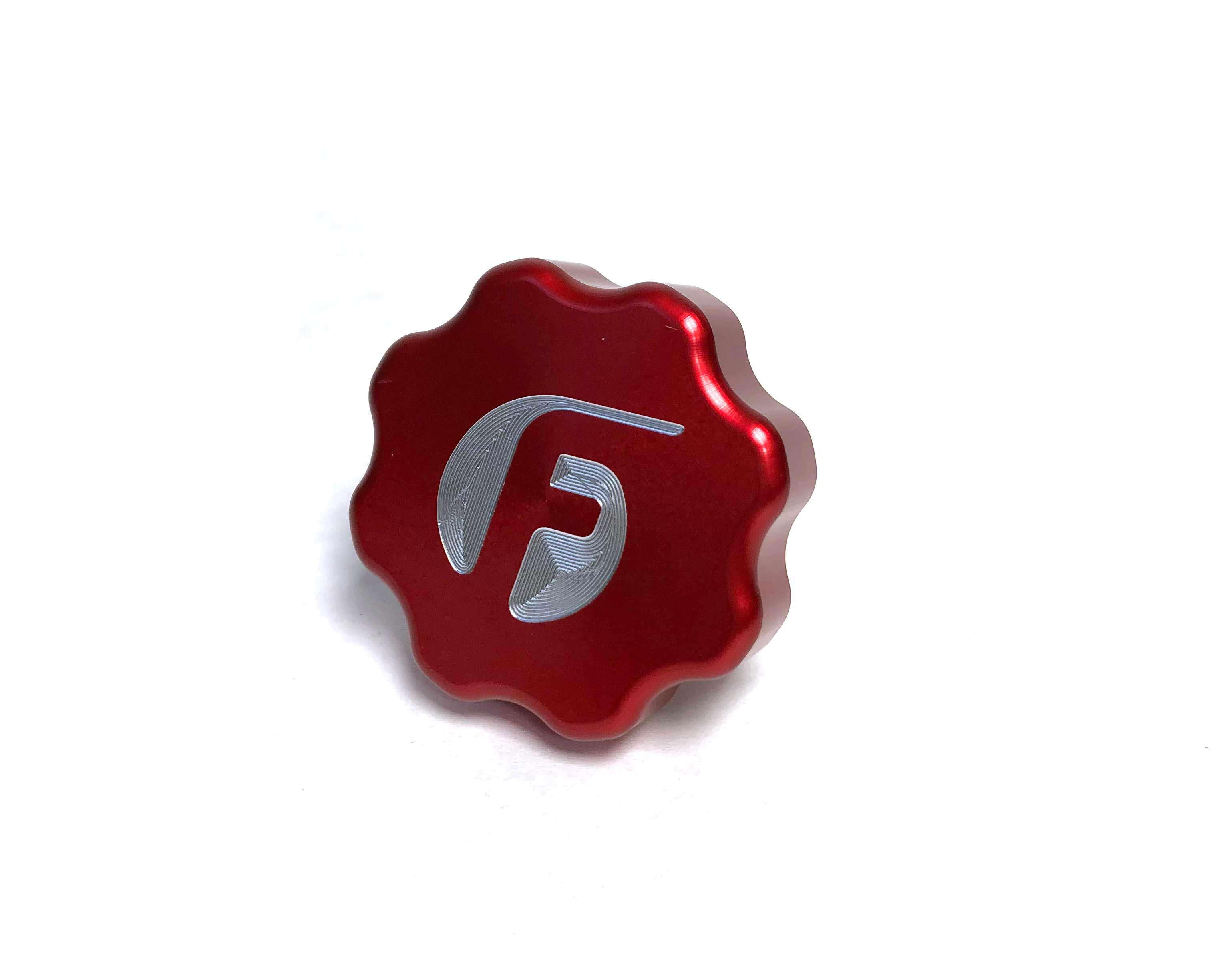 Fleece Performance Red Billet Oil Cap for Chevy Duramax